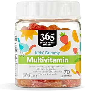 Amazon.com: 365 by Whole Foods Market, Children's Multivitamin Gummy ...