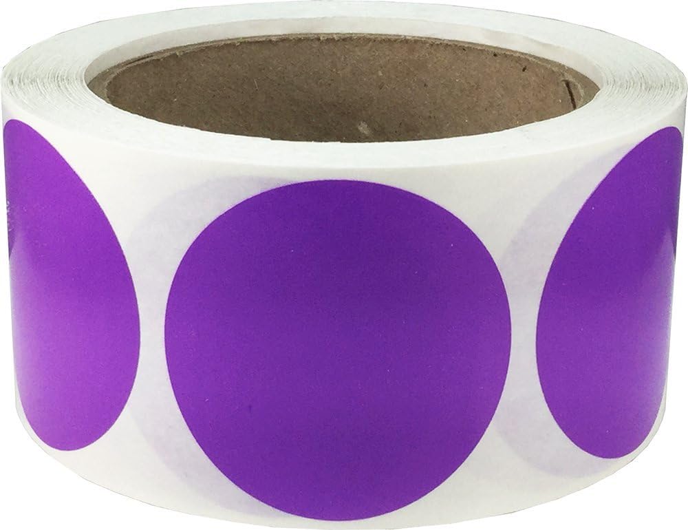 Amazon.com : Purple Color Coding Labels for Organizing Inventory 2 Inch ...