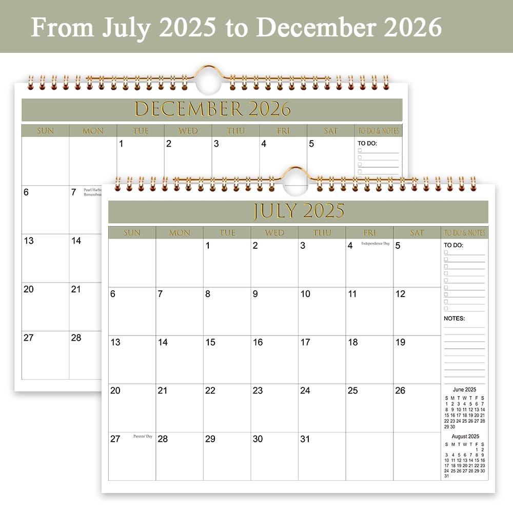 Snapklik.com : Wall Calendar 2026-12 Month Calendar From January 2026 ...