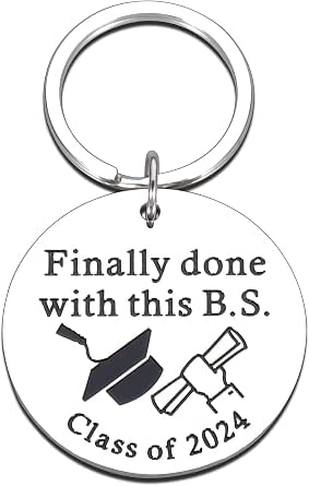 Amazon.com: 2024 Graduation Gifts Keychain, Class of 2024 Graduation ...