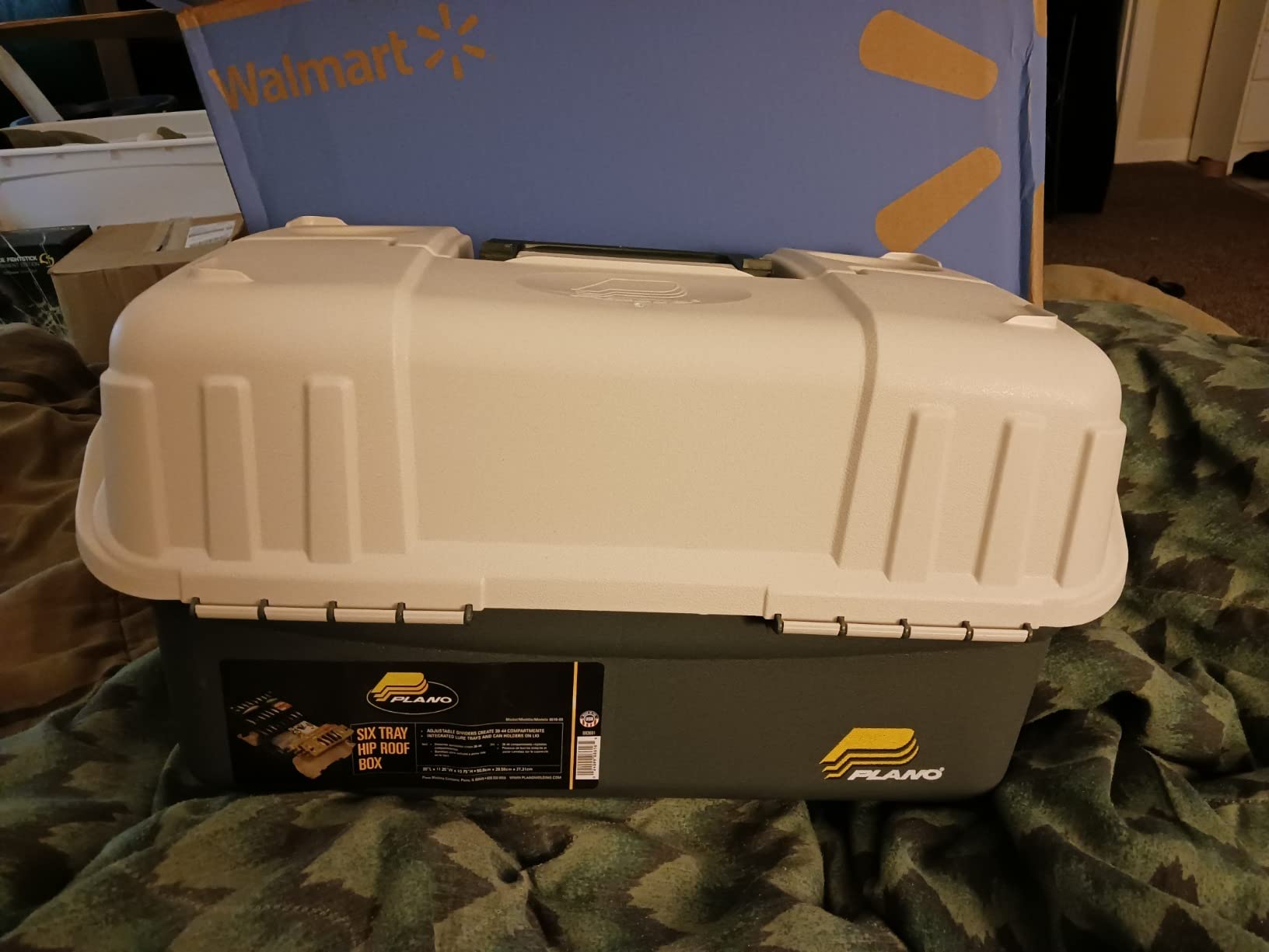 $8/mo - Finance Frabill Plano Hip Roof Tackle Box w/6 Trays - Green ...