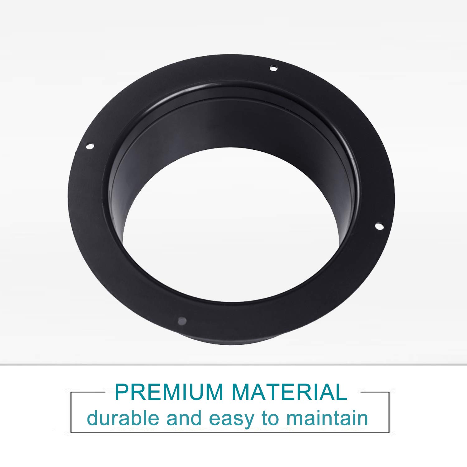 Snapklik.com : 6 Inch Duct Connector, 150mm Plastic Straight Pipe ...