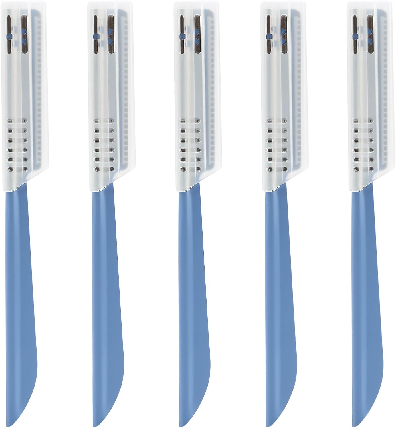 5Pcs Beard Mustache Straight Edge Razors, Men's Beards Edgers Trimmer ...