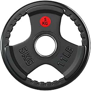 Amazon.com : 5.5LB/11LB/22LB/33LB/44LB/55LB Plates Standard 2” Exercise ...