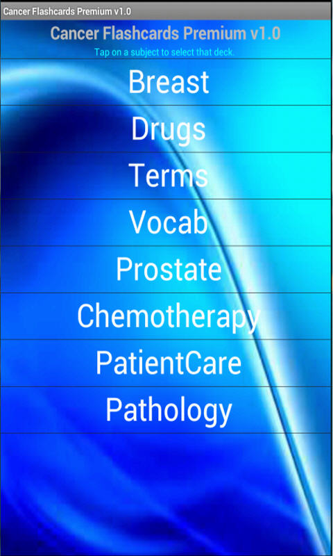 Cancer Flashcards Premium:Amazon.com:Appstore for Android