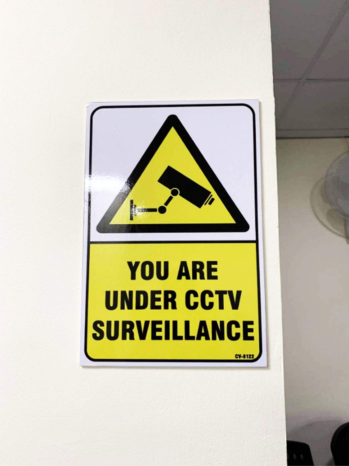 Buy Lakshya Signages Sign Board CCTV Camera Surveillance Sign Board ...