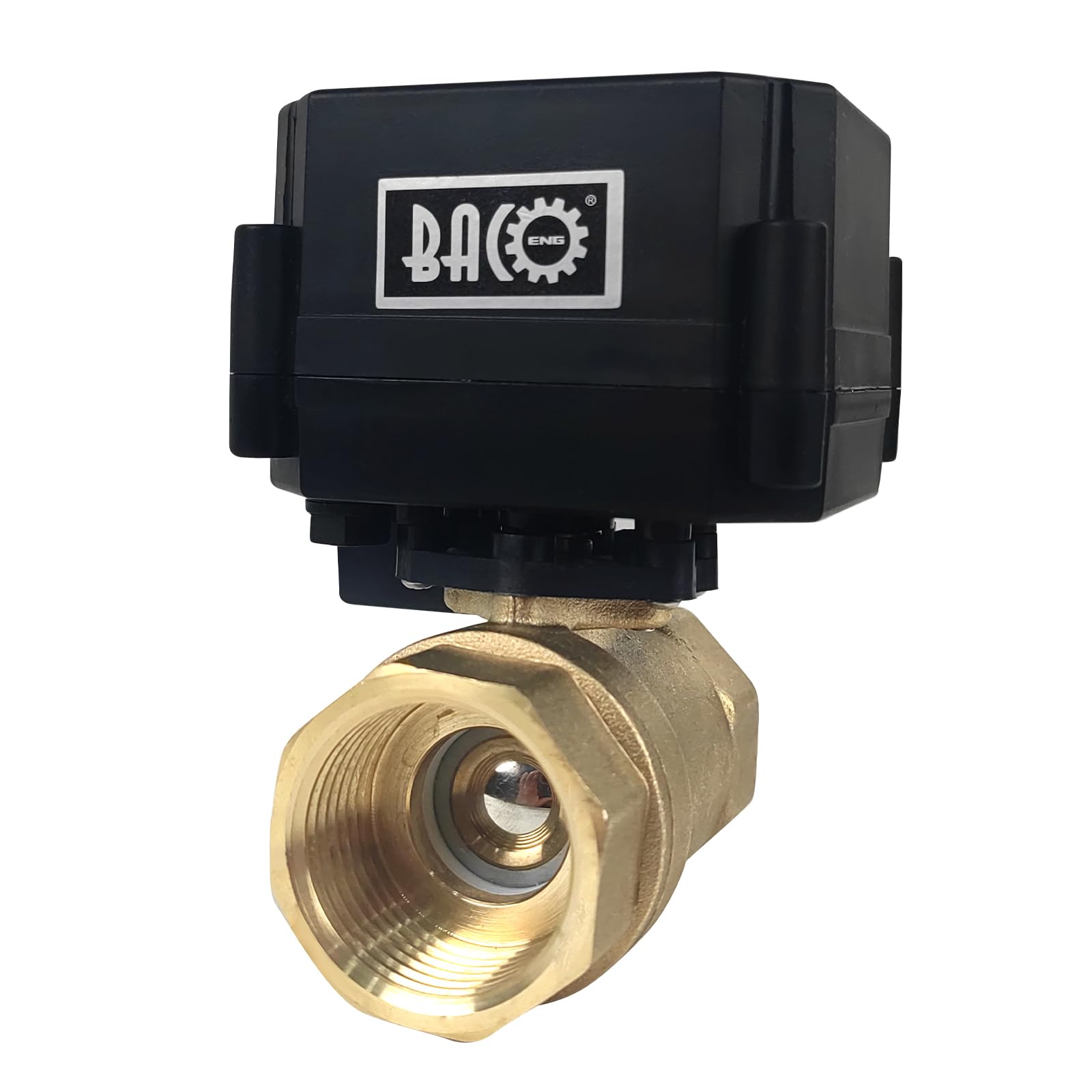 Snapklik.com : BACOENG Motorized Ball Valve, 2 Wire Auto Return 1 ...