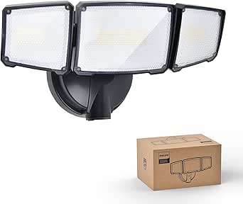 Philips 72W 7400LM LED Flood Lights Outdoor, Switch Controlled Aluminum ...