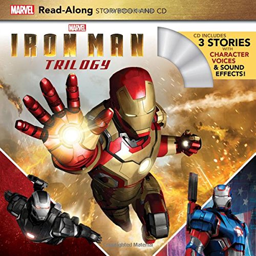 Iron Man Trilogy Read-Along Storybook and CD | Amazon price tracker ...