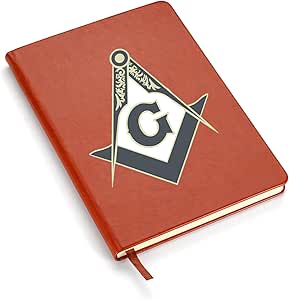 Amazon.com : LBWCER Freemasonry Leather Notebook Masonic Faith Hope ...