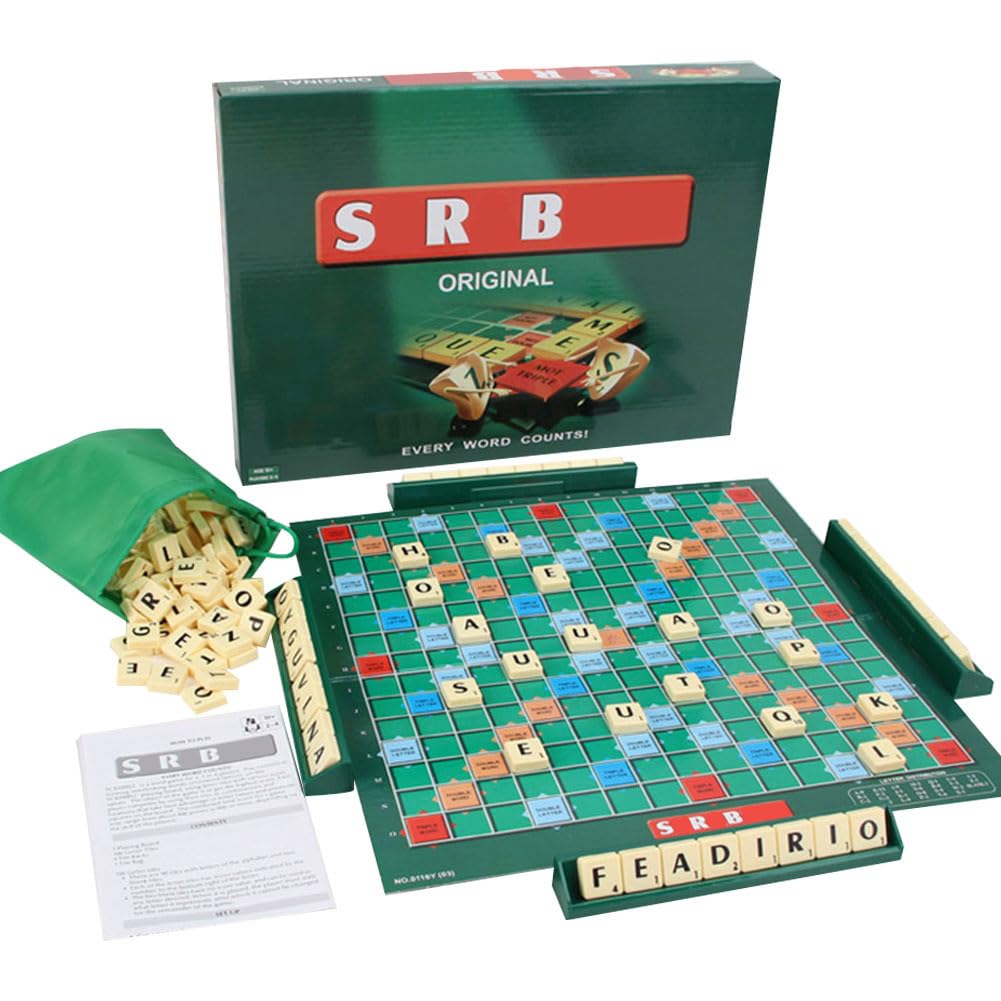 Matching Letter Game Scra-ble Board Game Spelling Letters Scra-ble ...