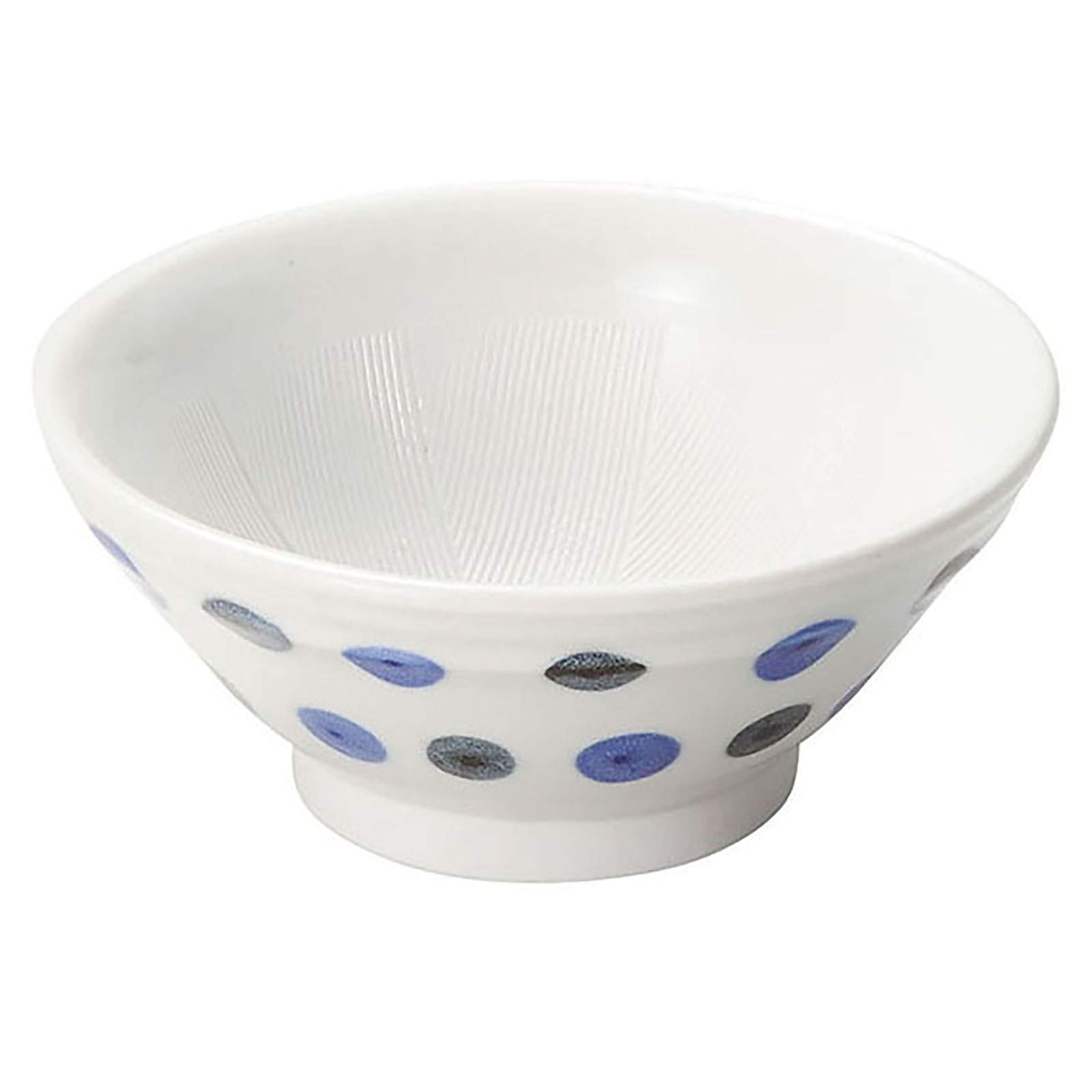 aito製作所 「 水玉 Mizutama 」 すり鉢 5寸 約14cm 小丸柄 美濃焼 食洗機 電子レンジ対応 日本製 288004