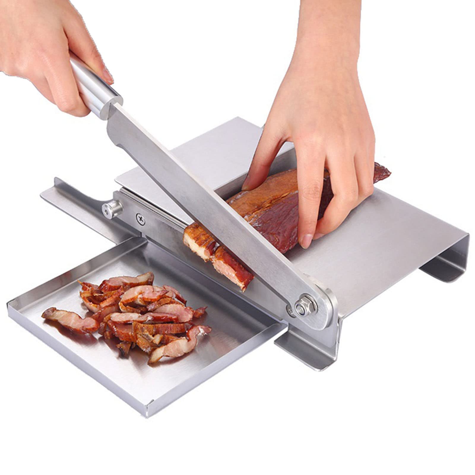 Buy WJQSDME Manual Frozen Meat Beef Mutton Chicken Slicer with 240mm ...
