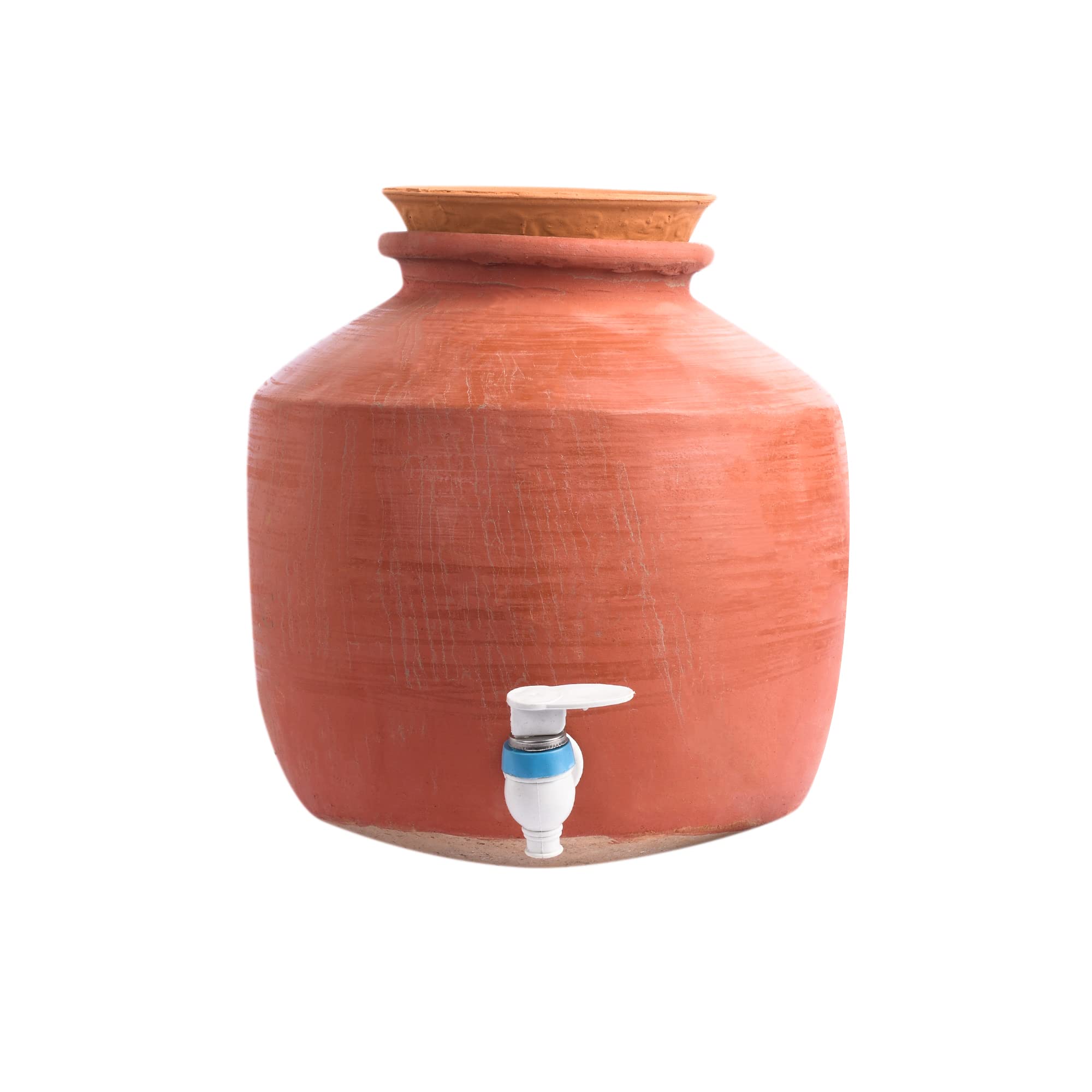 Buy PTR Handmade Clay Water Pot| Earthenware Pot for Storing Water ...