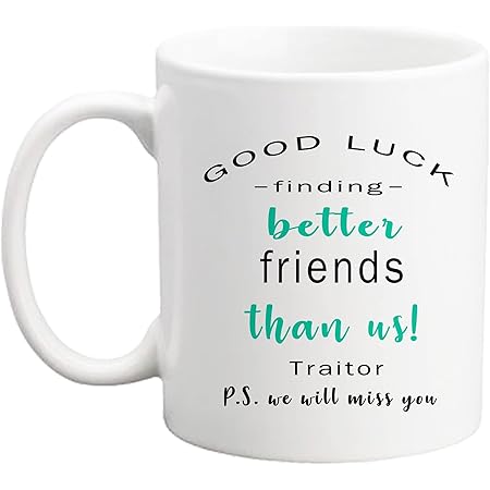 Amazon.com: Cottage Creek Friend Mug, Ceramic 16oz. Best Friend Coffee ...