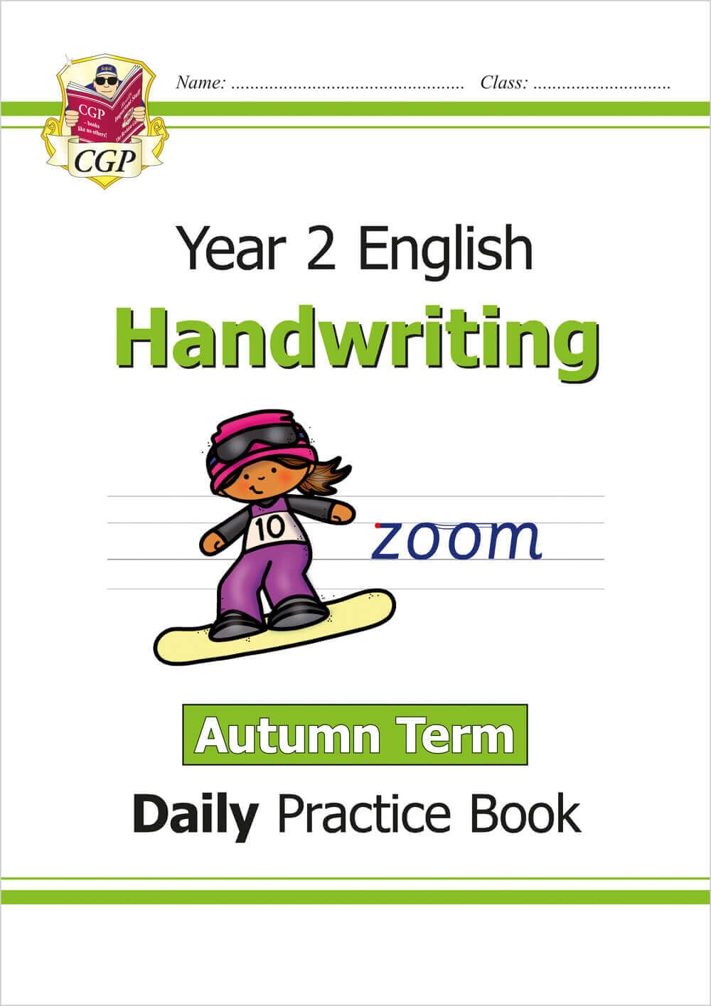 KS1 Handwriting Year 2 Daily Practice Book: Autumn Term (CGP Year 2 ...
