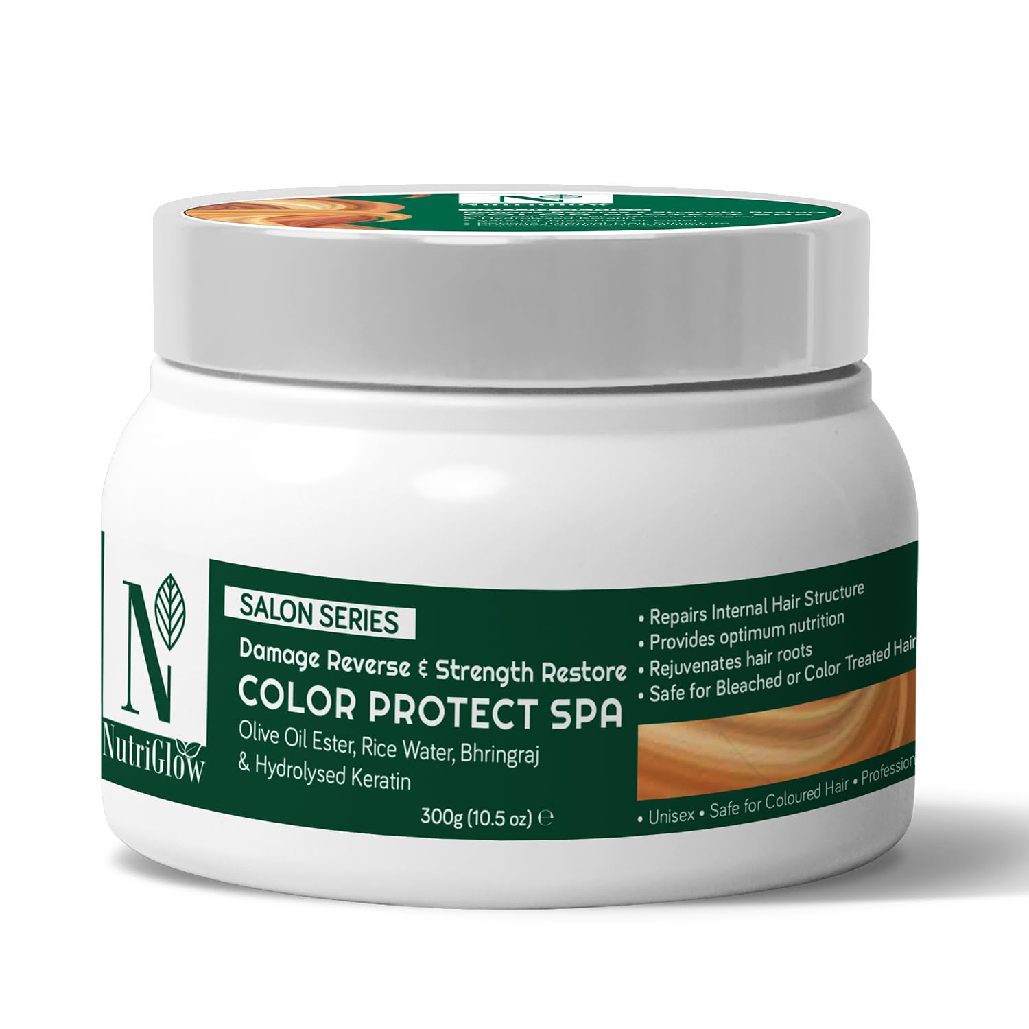 NutriGlow Color Protect Spa for Color Damage Reverse & Strength Restore ...