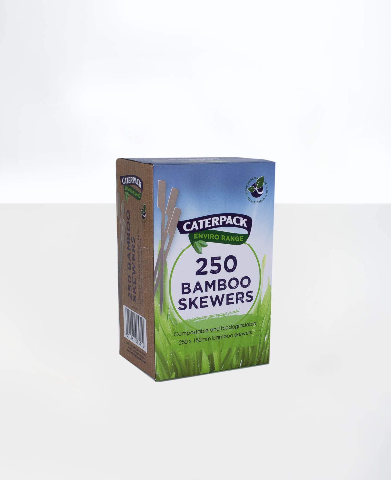 Caterpack Enviro Range Bamboo Skewers, Fully Recyclable and ...