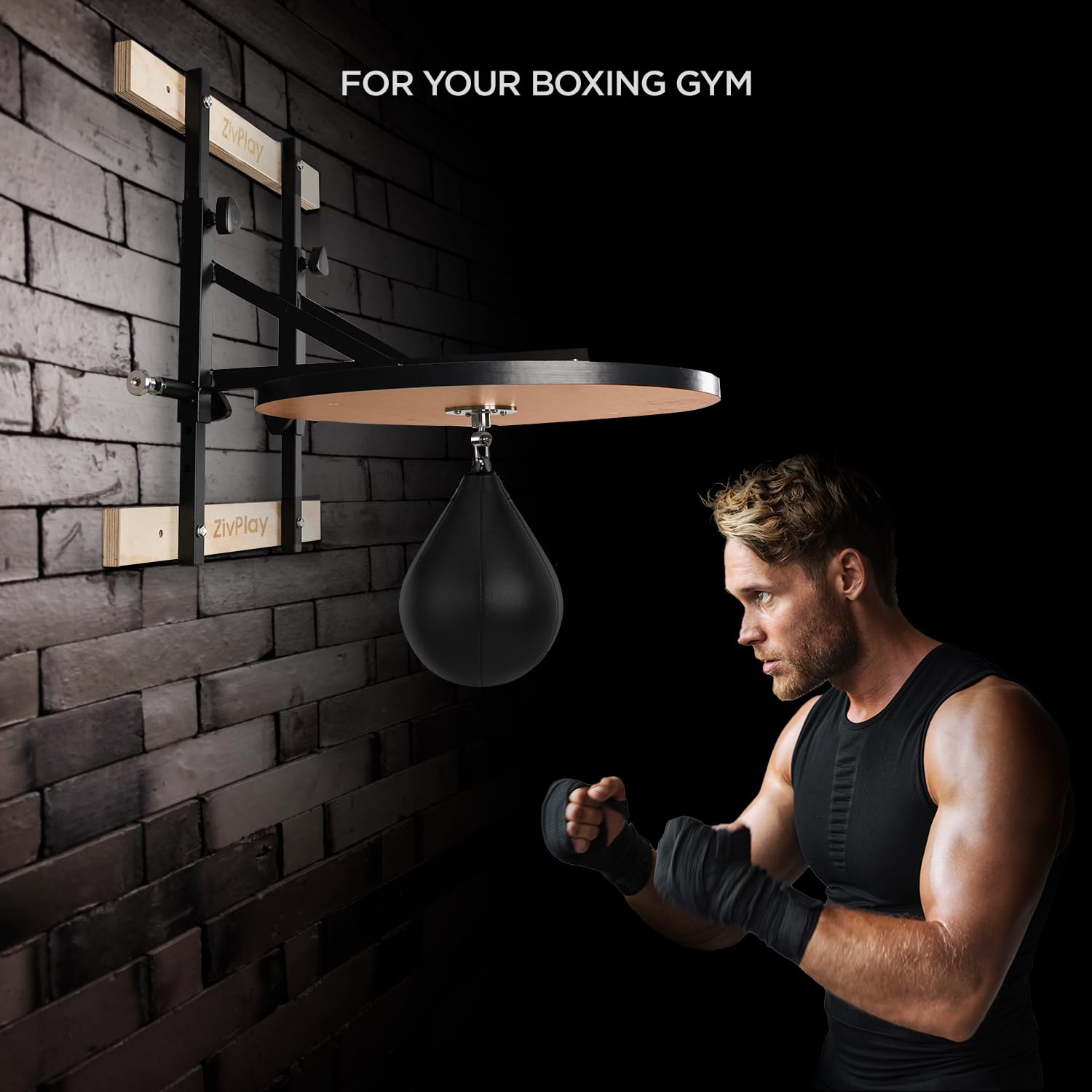 Snapklik.com : Speed Bag Platform Set Includes Adjustable Speed Bag ...
