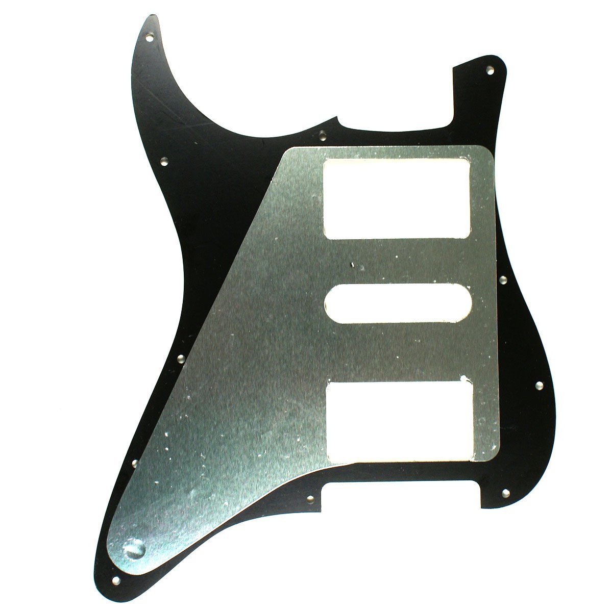 11 Hole Pickguard Genuine Fender 3-Ply 11-Hole Black Pickguard For ...