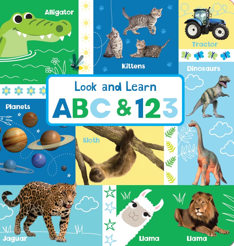 Look and Learn ABC and 123: Page Publications: 9781648331671: Amazon ...