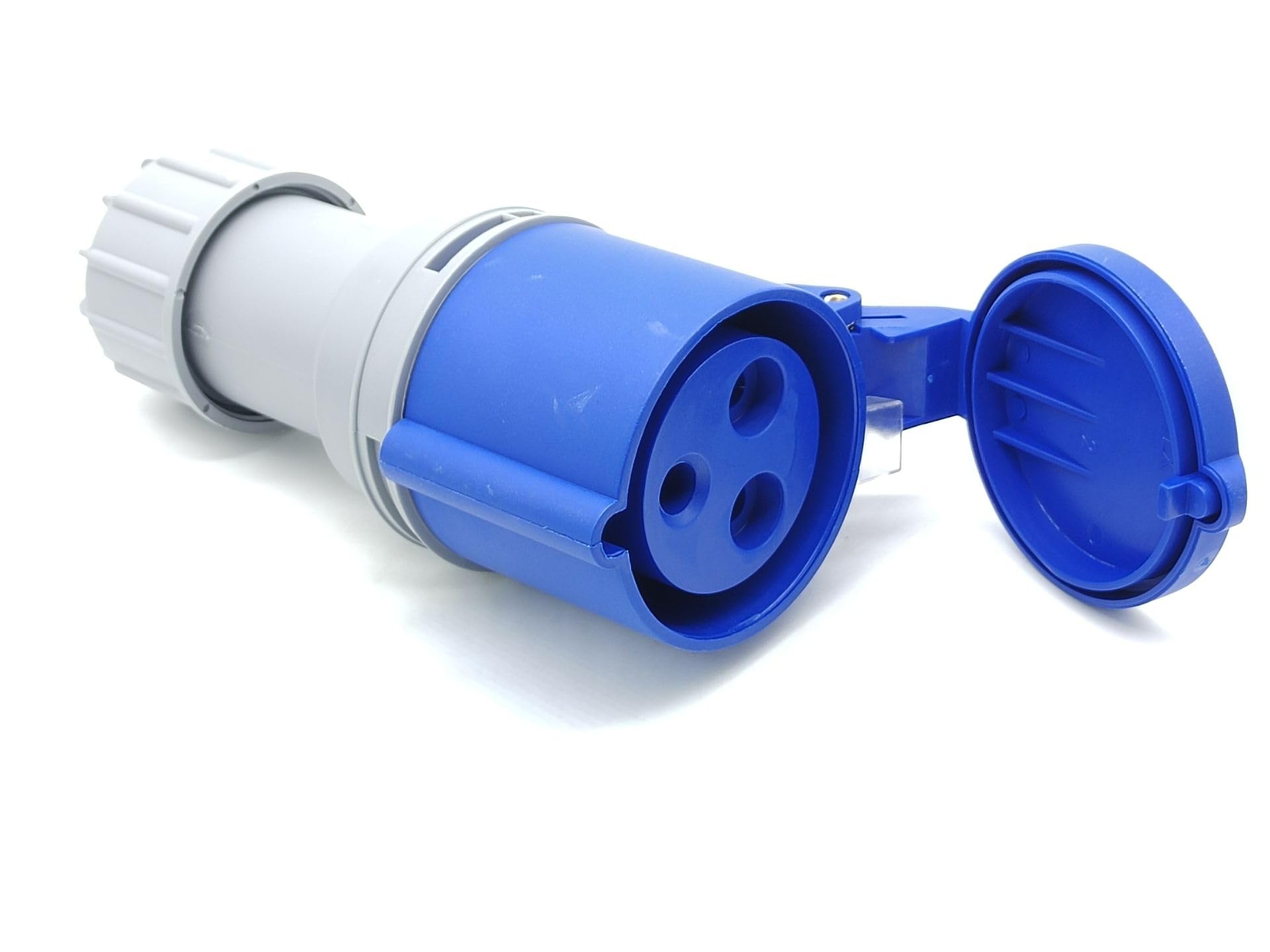 Amazon.com: Industrial Socket Connector, 3 Pin Connector 32A 220V-250V ...
