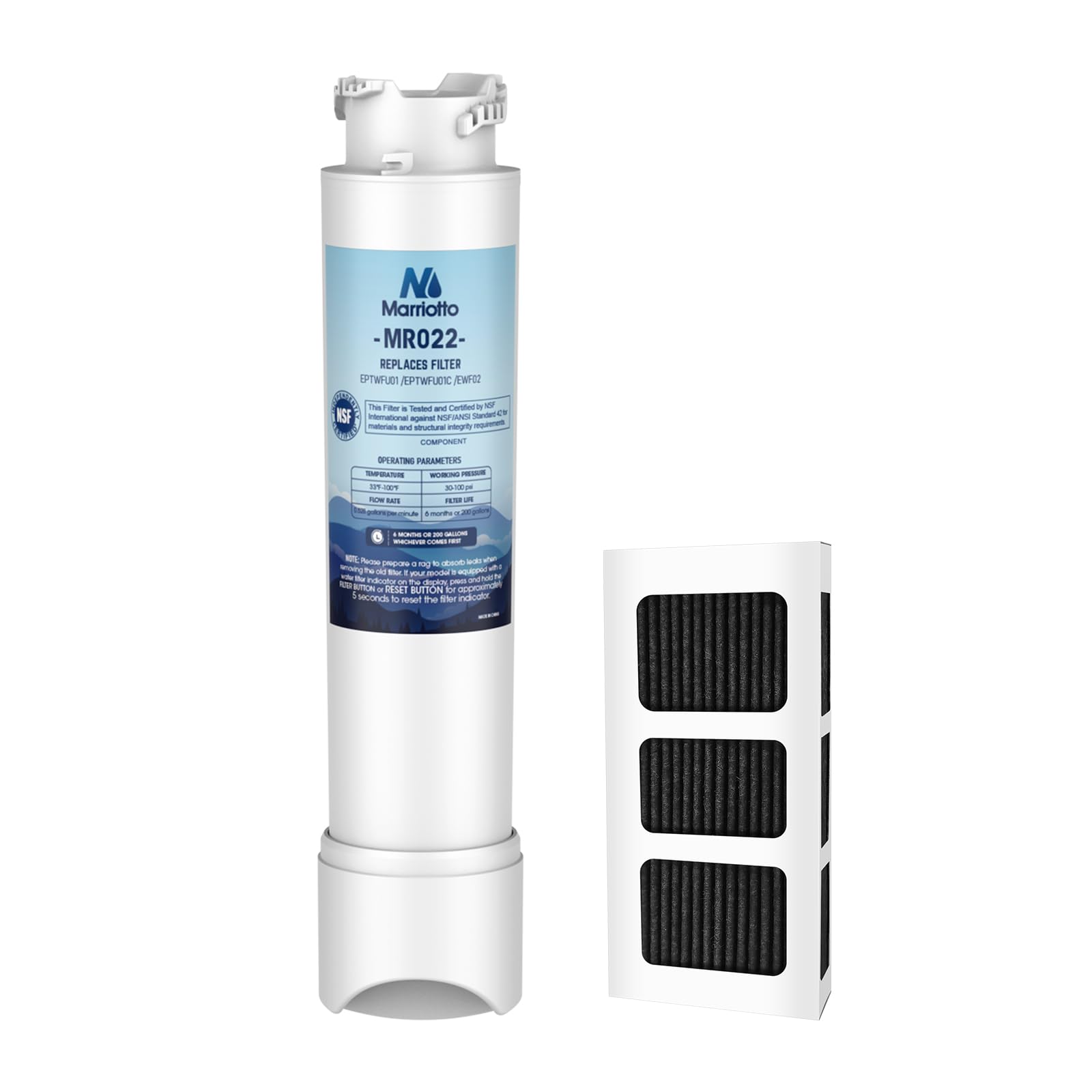 Snapklik.com : MARRIOTTO EPTWFU01 Water Filter Replacement, Compatible