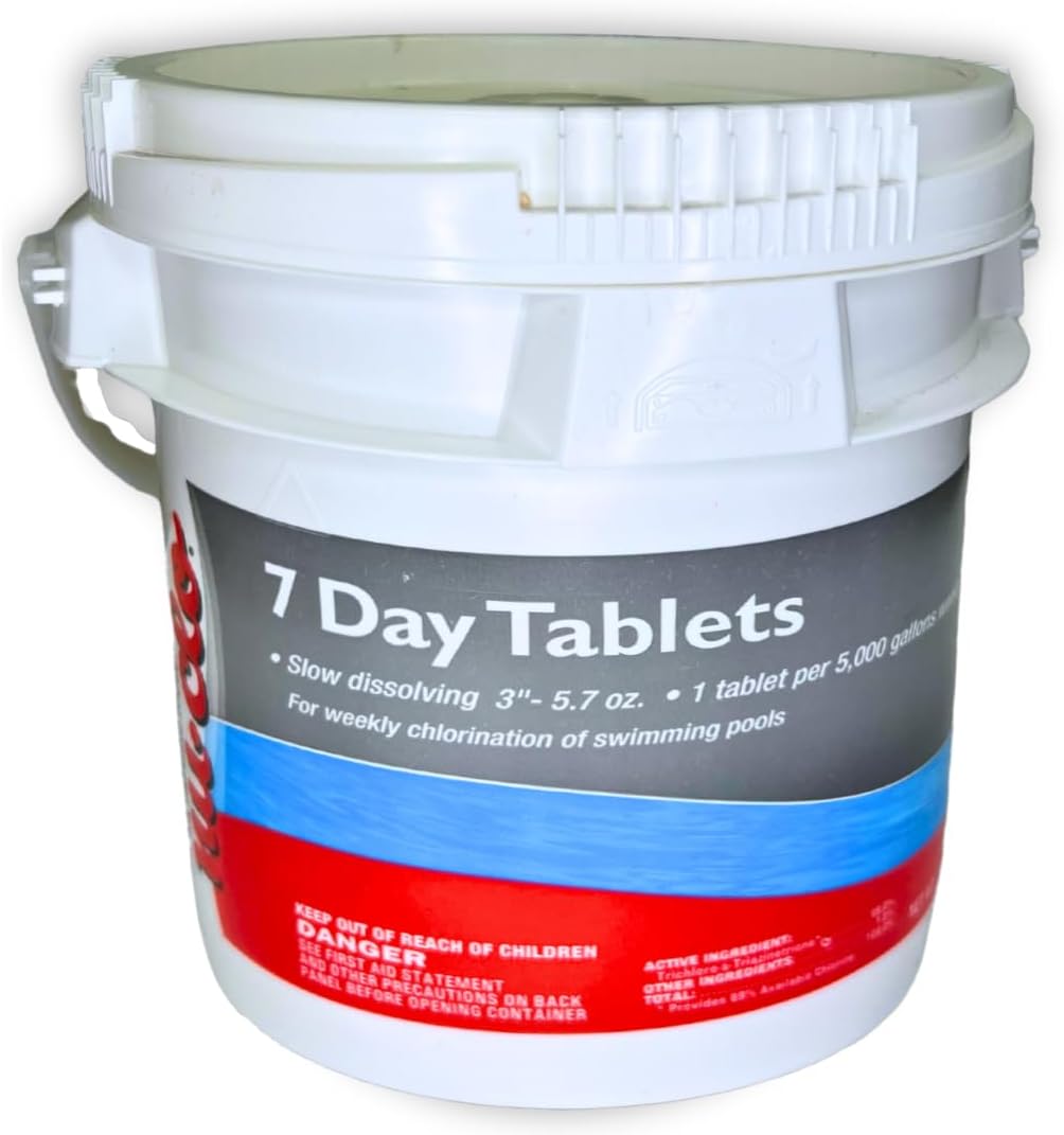 Amazon.com : Nu-Clo 3 Inch Stabilized Chlorine Tablets for Sanitizing ...