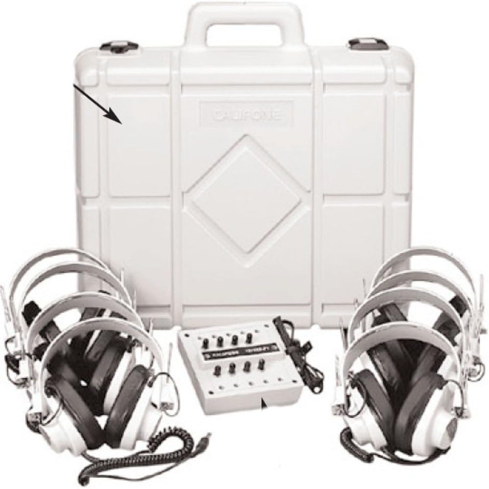 Amazon.com: Califone 1218AV-01 Monaural Listening Center, 8-Position ...