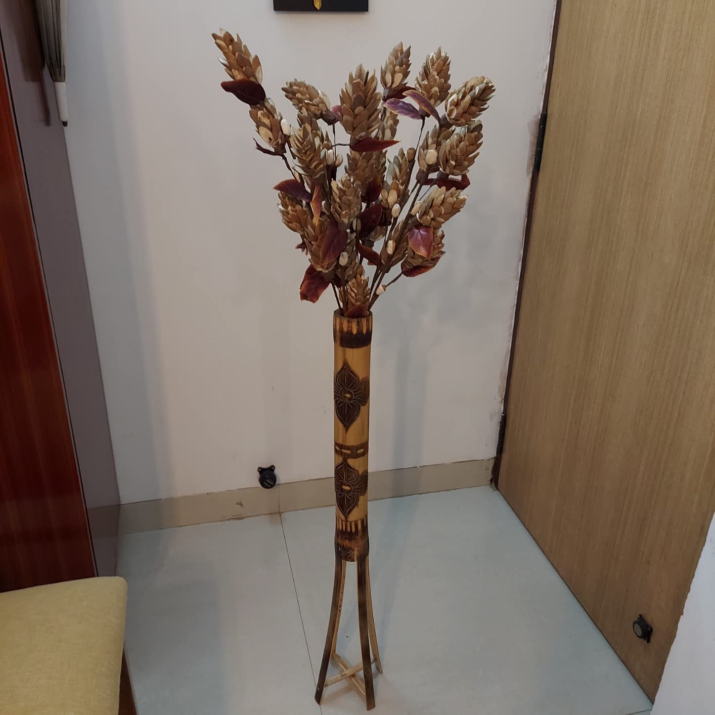 Buy CRAFTWAFT Artificial Wild Floral Bunch Stick (Brown) Online at Low ...