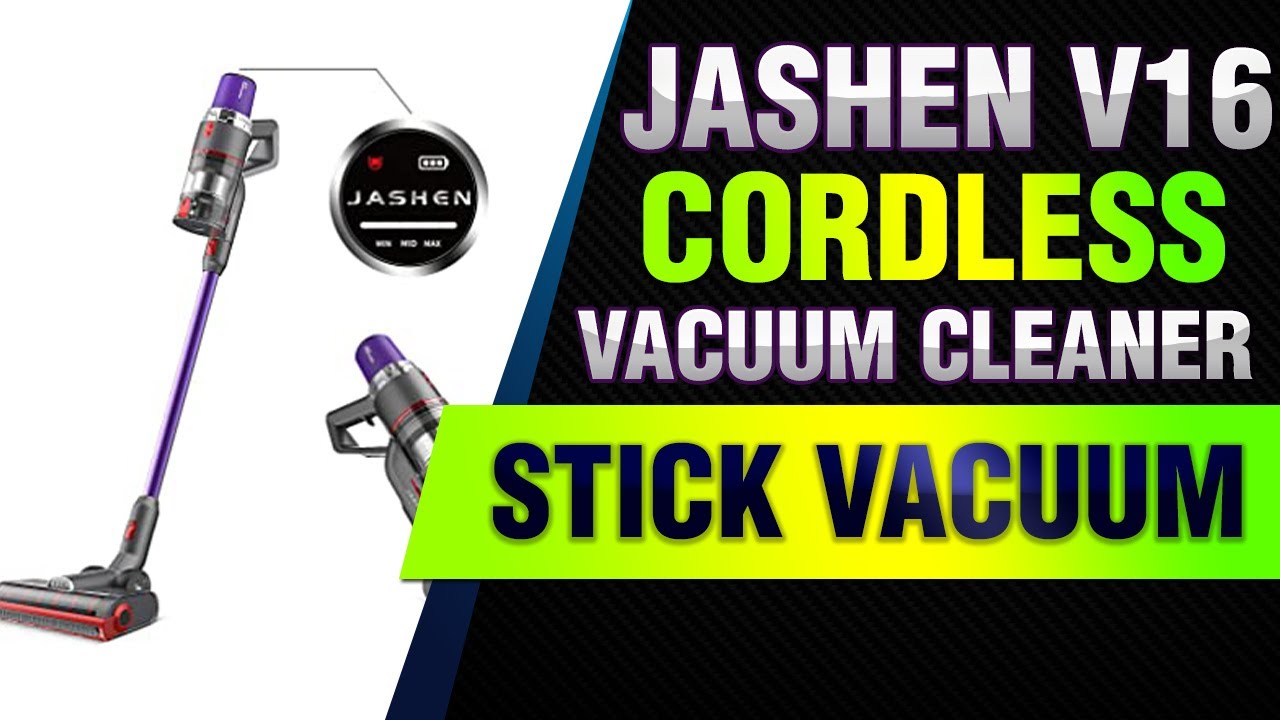 Watch JASHEN V16 Cordless Vacuum Cleaner REVIEW on Amazon Live