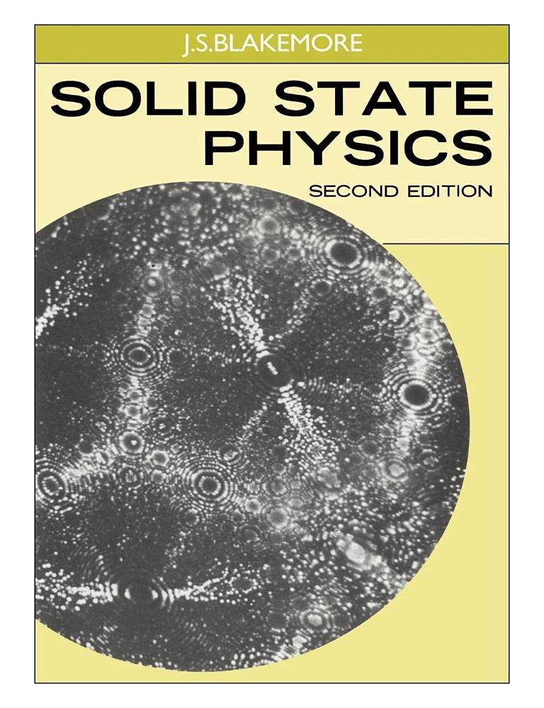 Solid State Physics: Blakemore, J. S.: 9780521313919: Amazon.com: Books