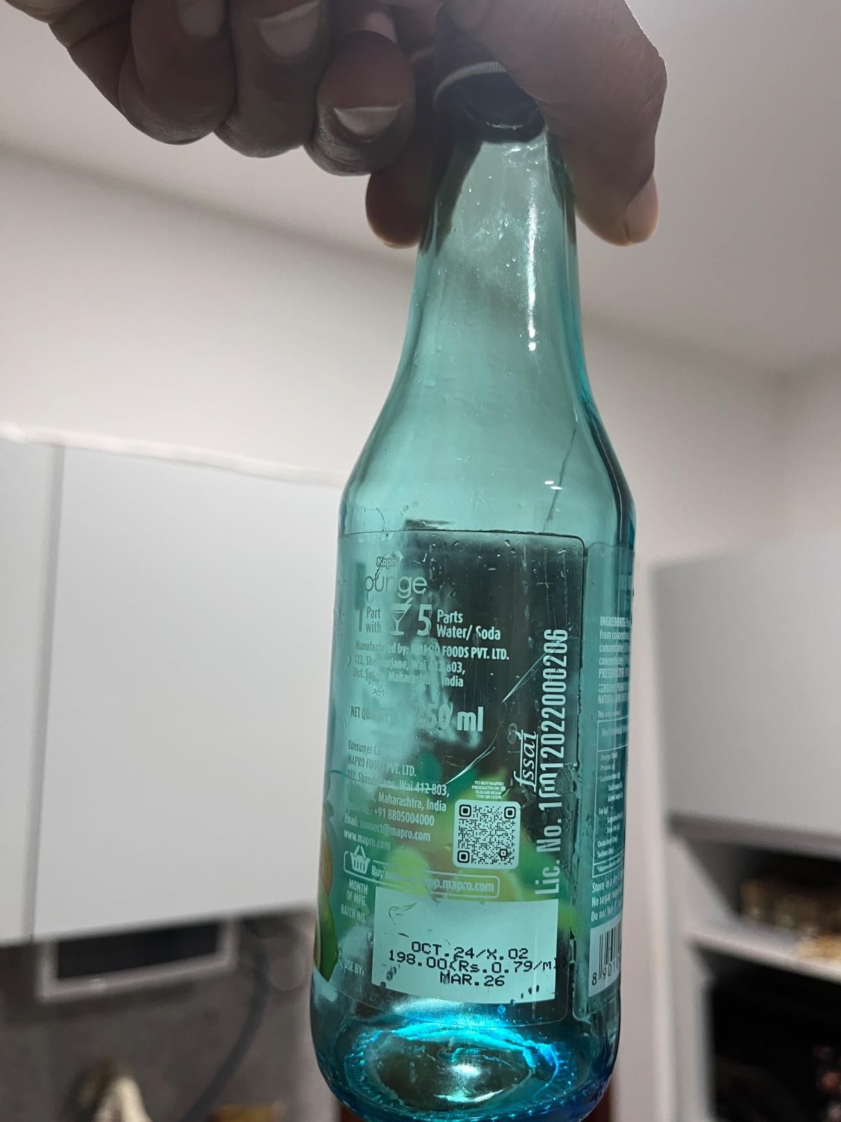 Mapro Lounge Blue Curacao Citrus Blue Cocktail Mixer Fruit Syrup with ...