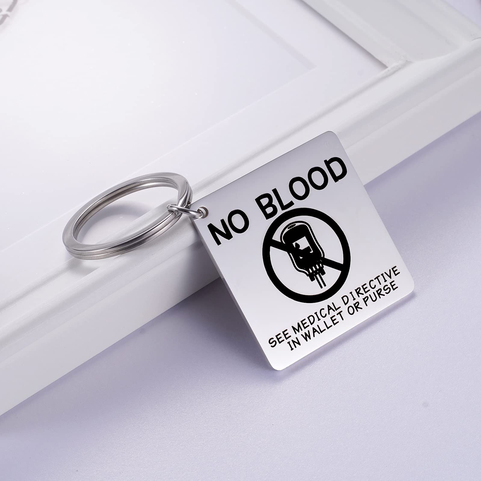Snapklik.com : Ralukiia Jehovahs Witness No Blood Transfusion KeyChain