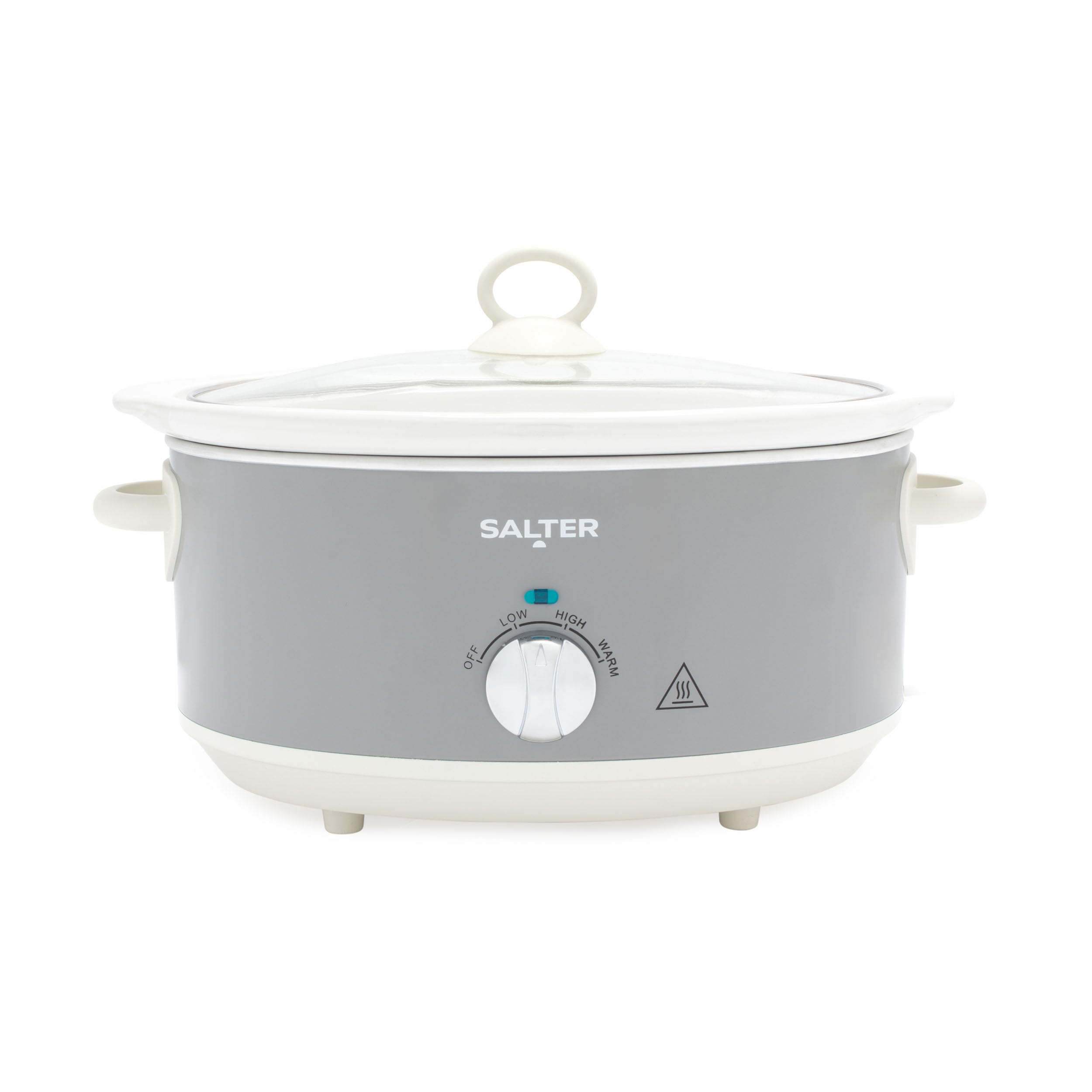 Salter Retro 6.5L Slow Cooker – 3 Heat Settings & Keep Warm, Dishwasher ...