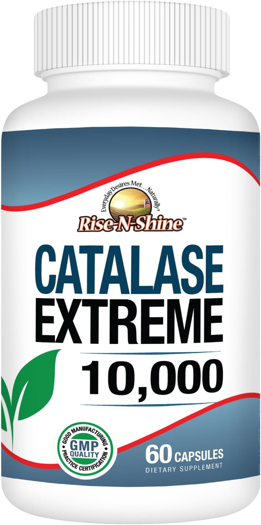 Amazon.com: Rise-N-Shine Catalase Extreme Supplement 10,000 with Saw ...