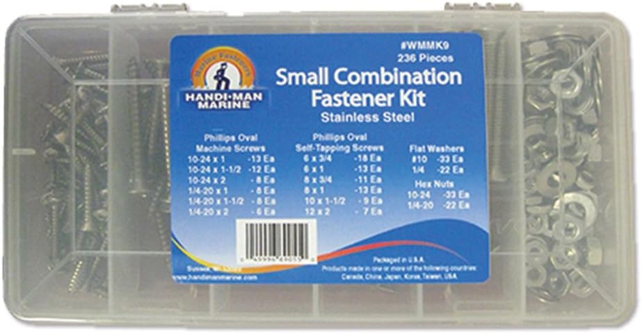 Handi-Man Marine HANDI-MAN SMALL COMBINATION FASTENER KIT WMMK9 ...