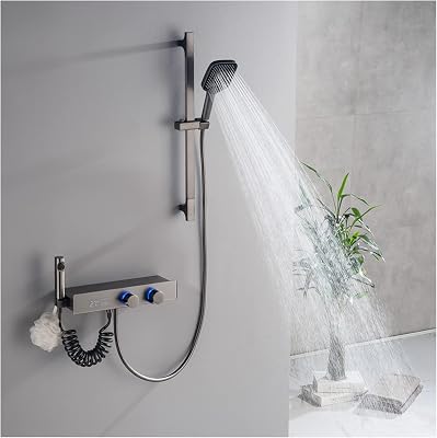 Kohler 32-1/4" HydroRail Beam-Style Custom Shower System with Shift ...