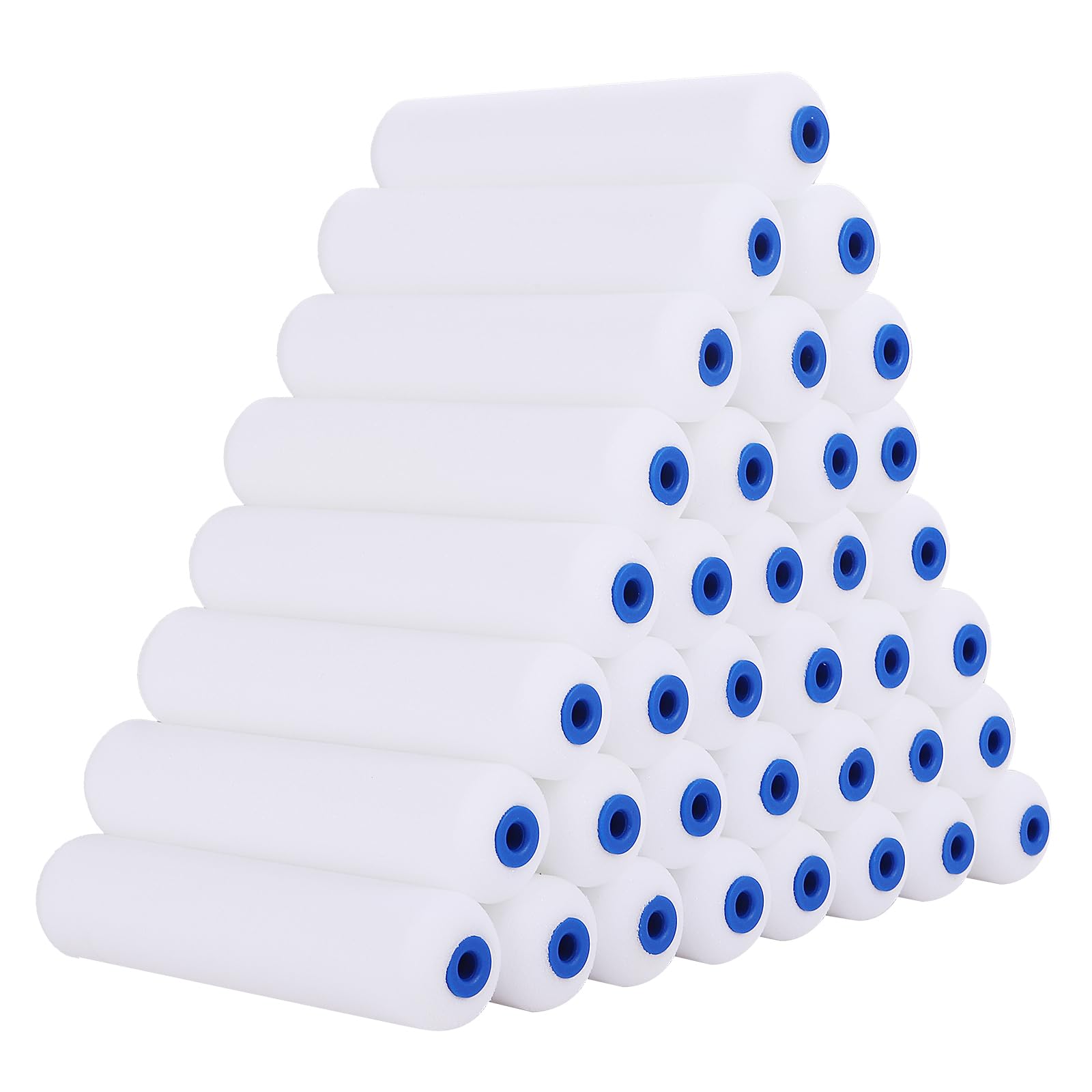 Snapklik.com : Foam Paint Roller, 36 Pack, 6 Inch High Density Foam ...