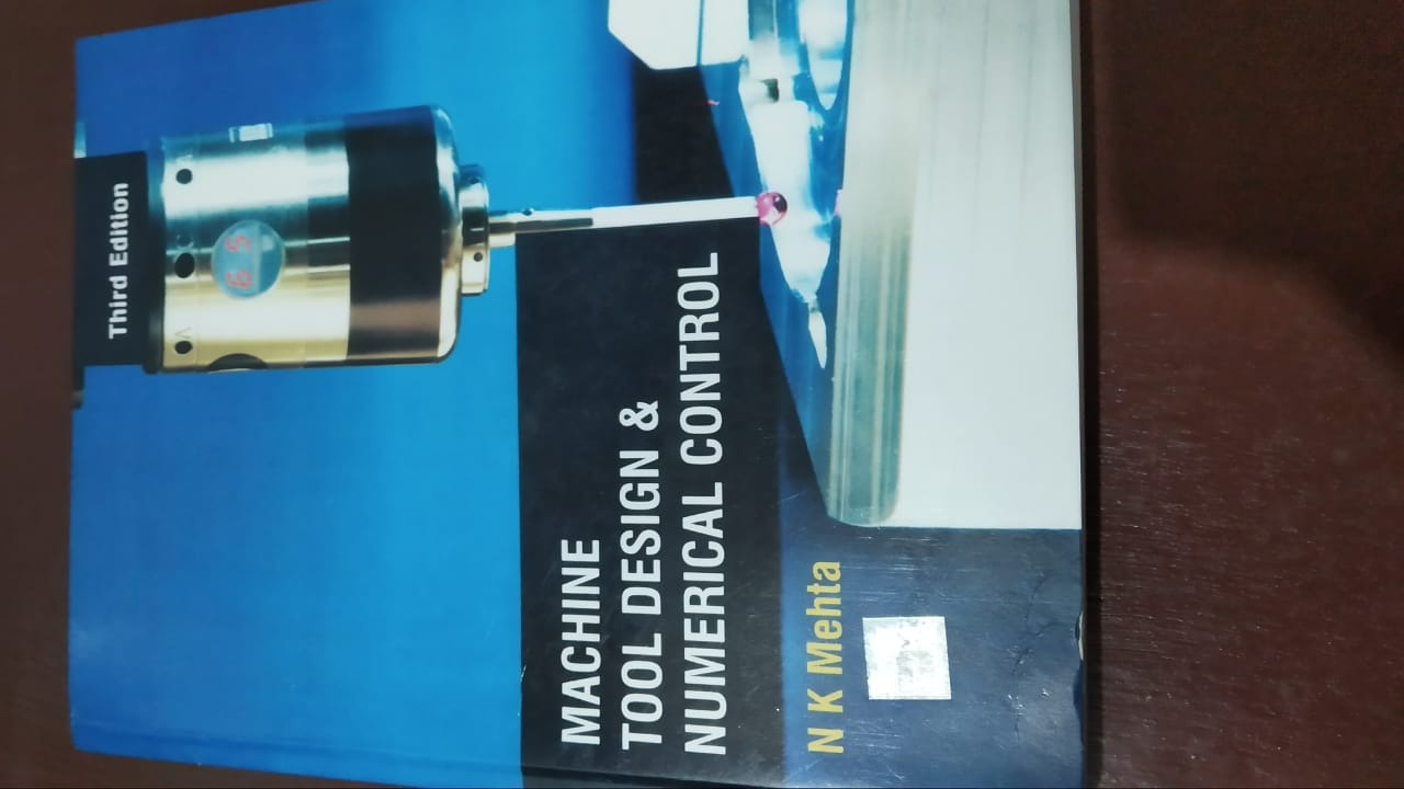 Buy MACHINE TOOLS DESIGN AND NUMERICAL CONTROL, 3RD EDN Book Online at ...