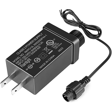 Amazon.com: 30V 0.2A LED Power Supply, 6W Class 2 LED Power Adapter ...