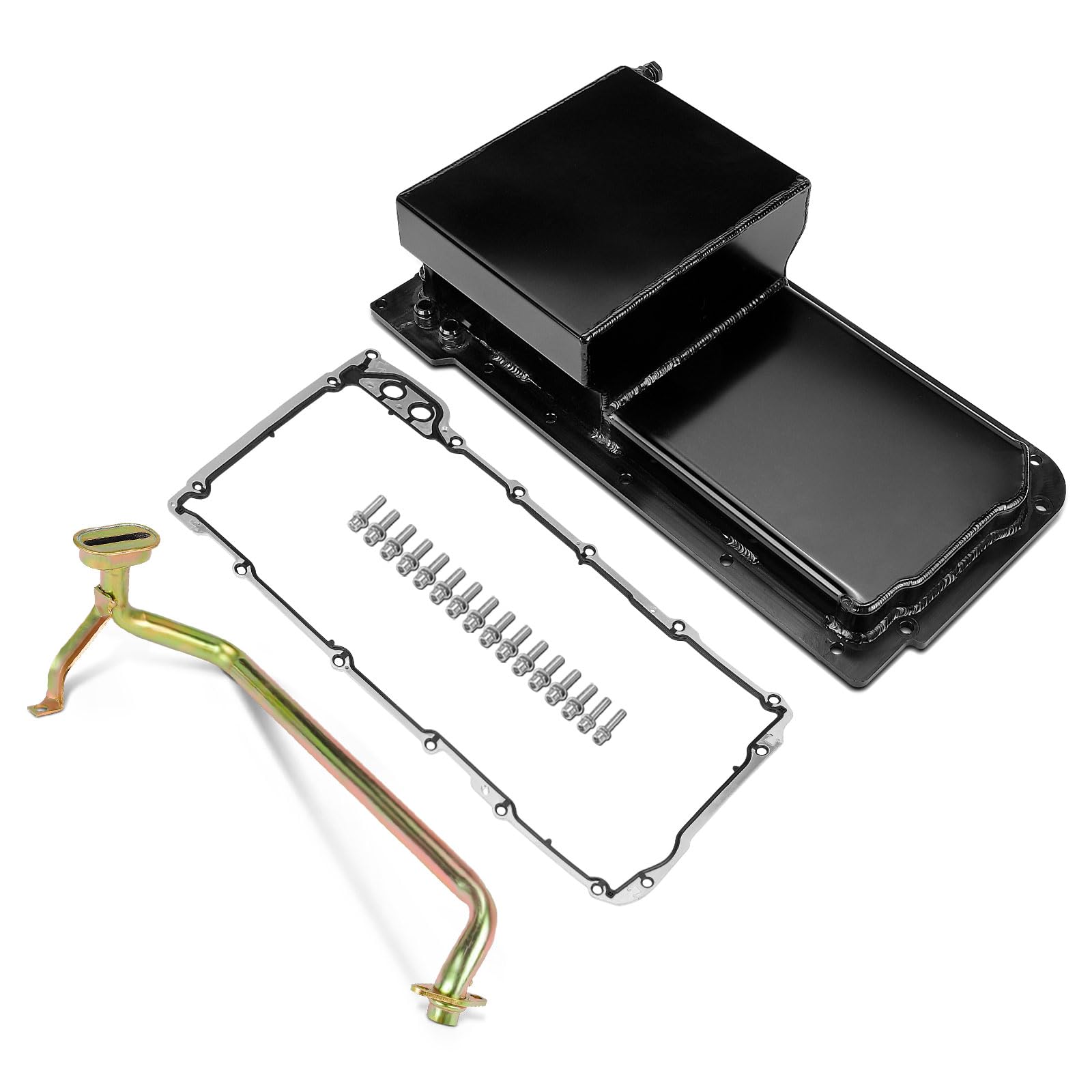 Amazon.com: A-Premium Rear Sump LS Engine Oil Pan with Drain Plug ...