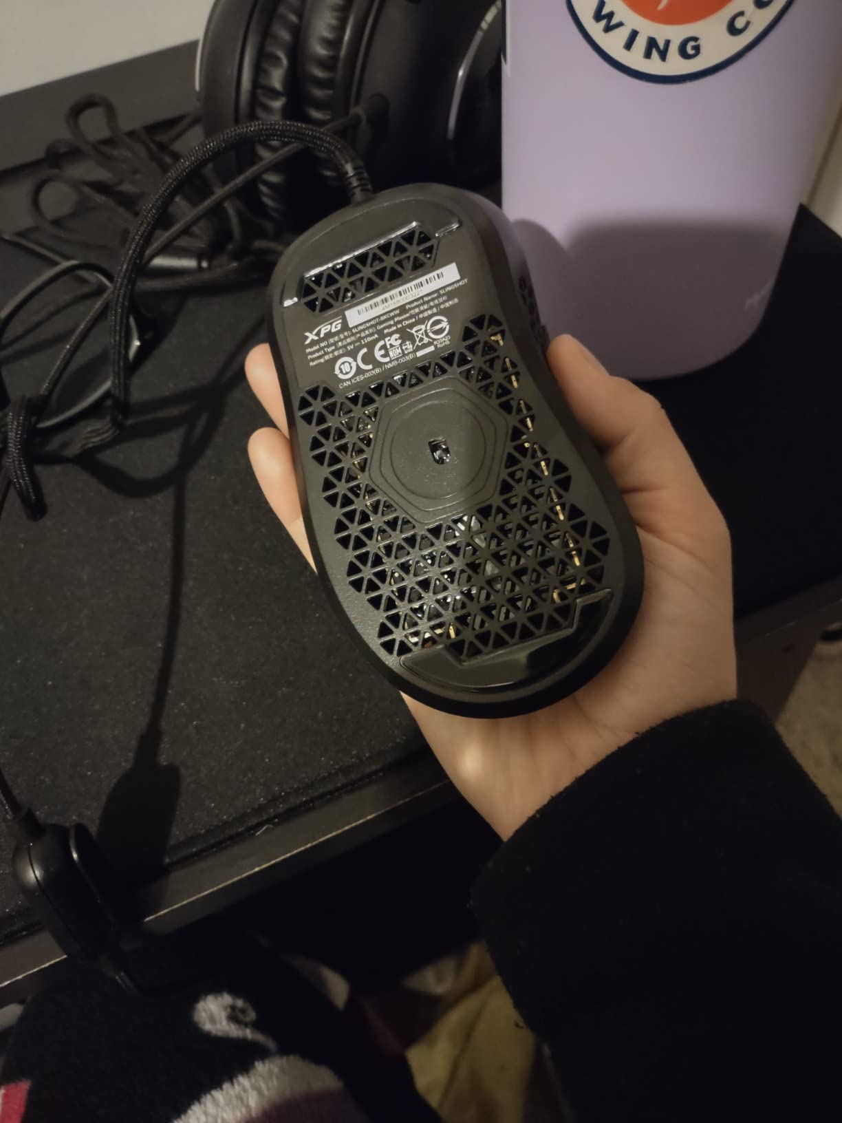 Amazon.com: XPG Slingshot Wired Gaming Mouse: 12K DPI - Customizable ...