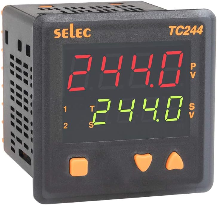 Selec TC244 Temperature controller 72x72 size out put relay/ssr ...