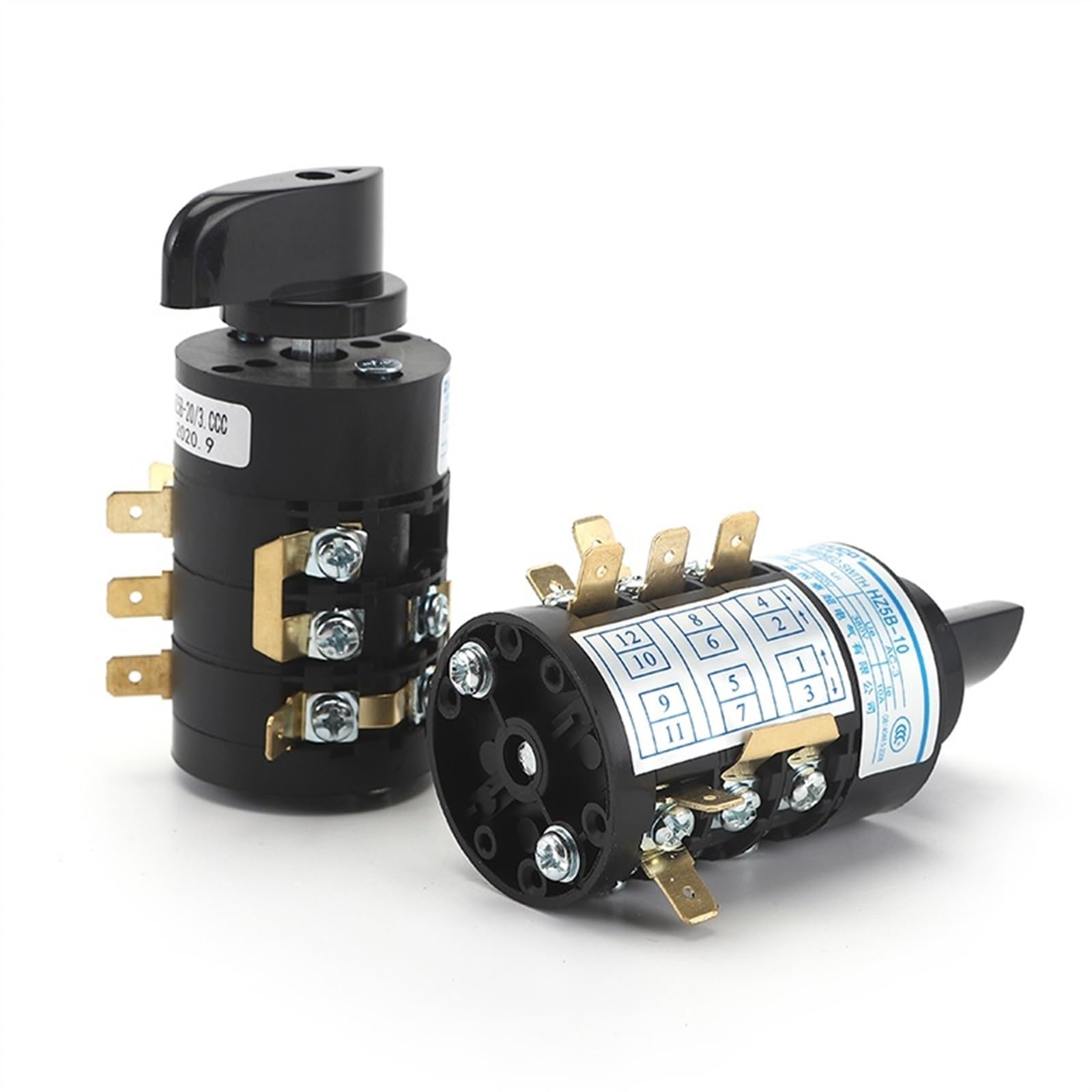 Snapklik.com : HZ5B-20/3. 3.BBB 3.EEE 2.AAA 20A 660V Rotary Cam ...