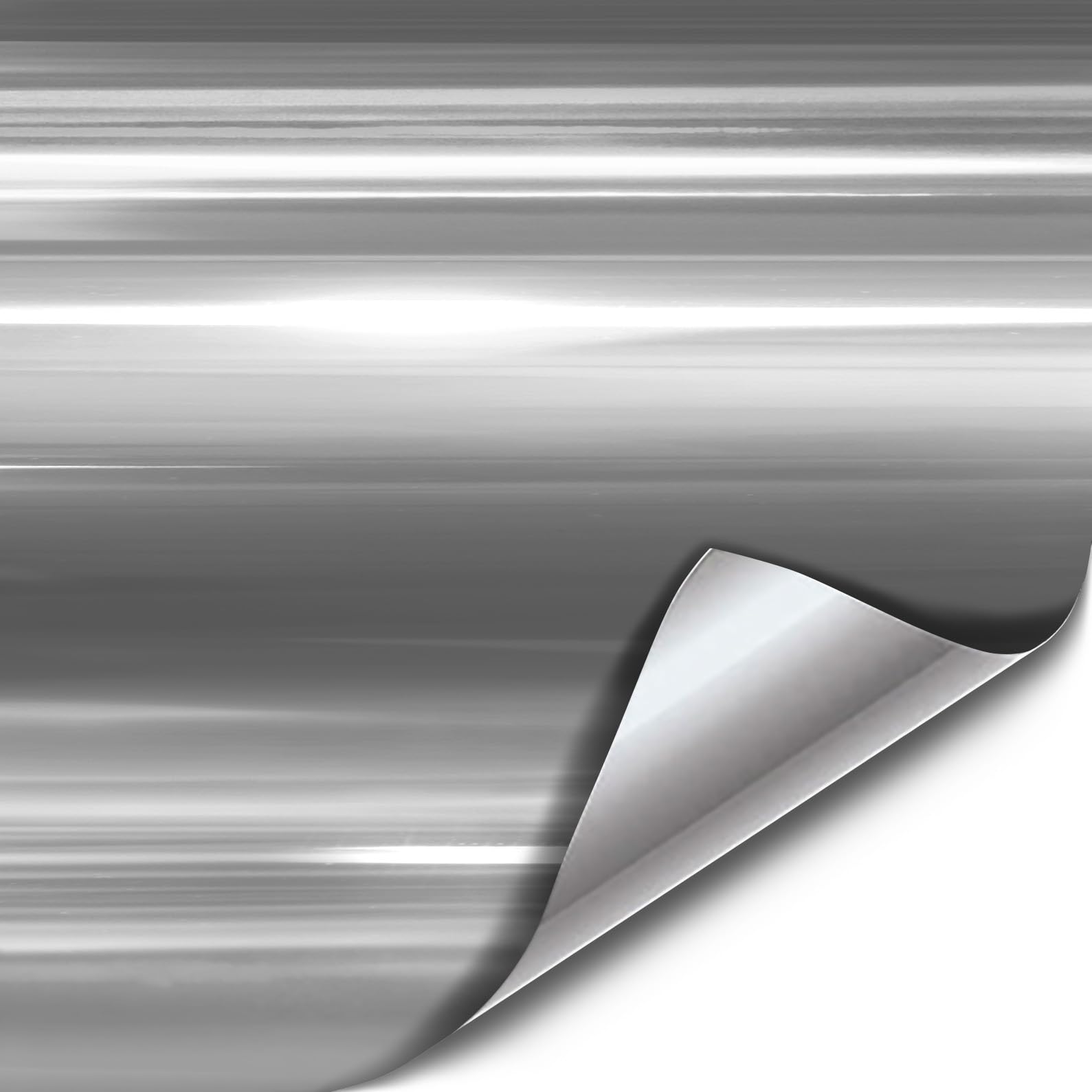 Snapklik.com : VViViD Gloss Chrome Silver Vinyl Wrap Adhesive Film Roll ...