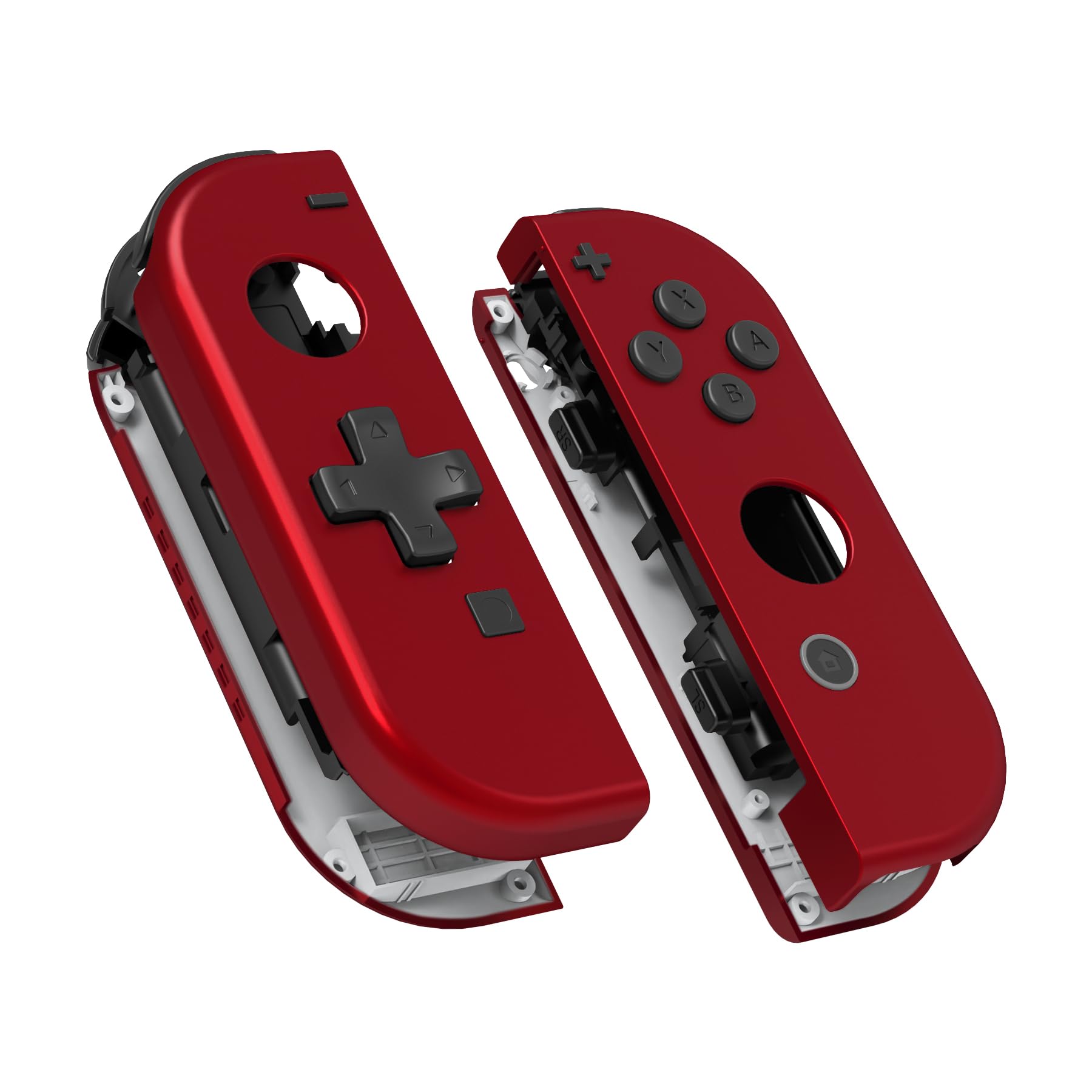 eXtremeRate Soft Touch Red Joycon Handheld Controller Housing (D-Pad ...