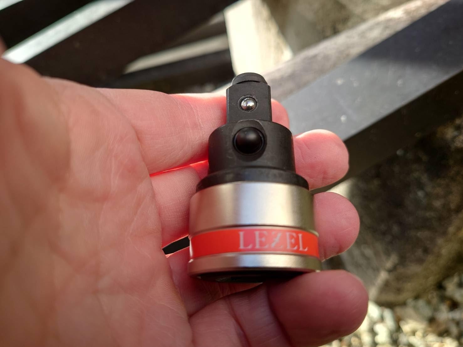 Amazon.co.jp: LEZEL[レゼル]ラクラク ソケット変換アダプター 差込角 12.7mm 変換 12.7mm ピン不要 ワンタッチ着脱 瞬間取り付け インパクトレンチ用 ソケット ...