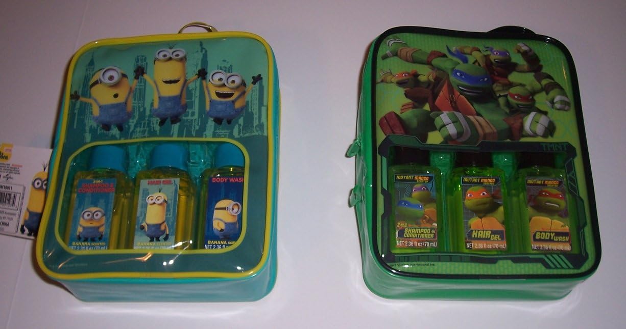 Amazon.com: Nickelodeon Despicable Me Minions & Teenage Mutant Ninja ...