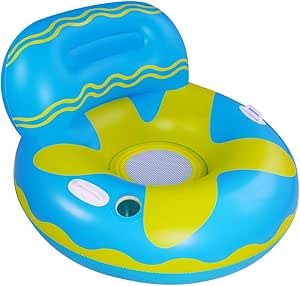 Pool Float for Adult, Adult Pool Floats, mesh Bottom Pool raft, with ...